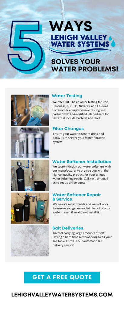 Five Ways We Solve Your Water Problems! - Lehigh Valley Water Systems